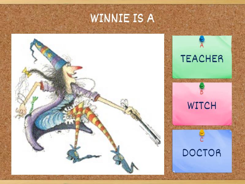 QUIZ: Winnie the witch I - Questionário