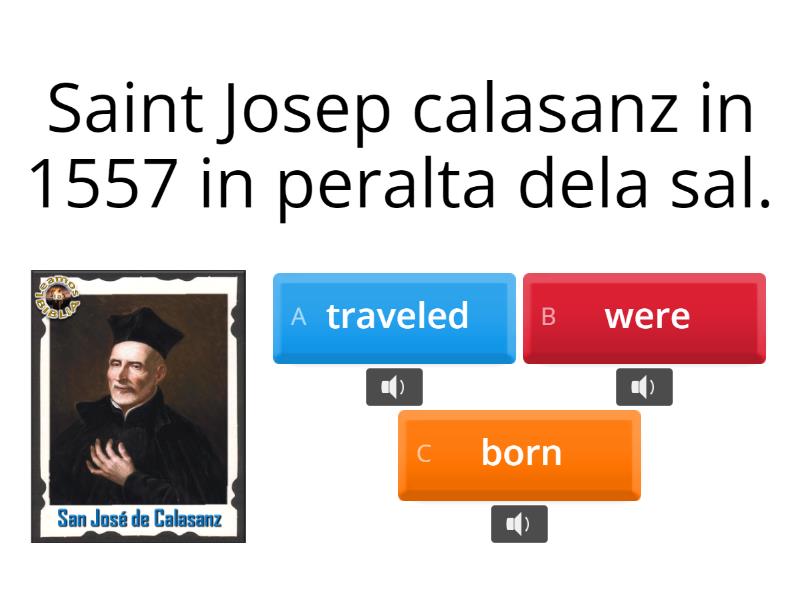 Saint Josep calasanz - Quiz
