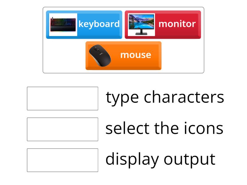 Computer parts - Match up
