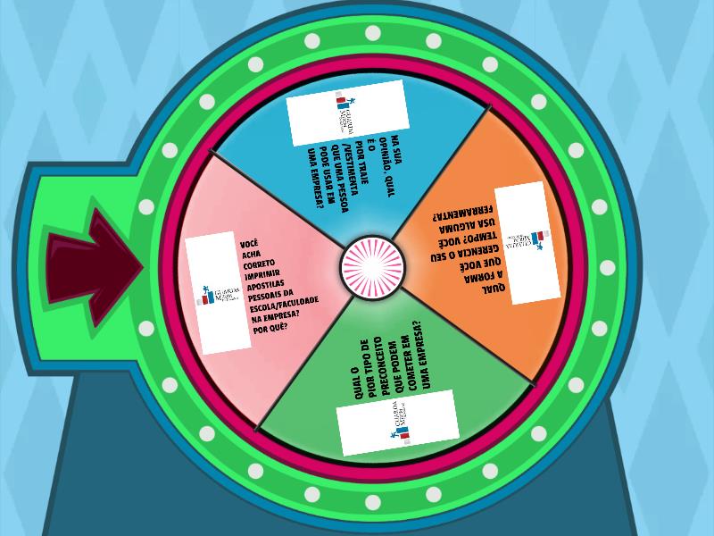 DINÂMICA - Diz aí: - Random wheel