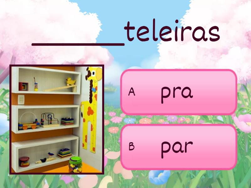 pra-par.... Ortografia - Quiz