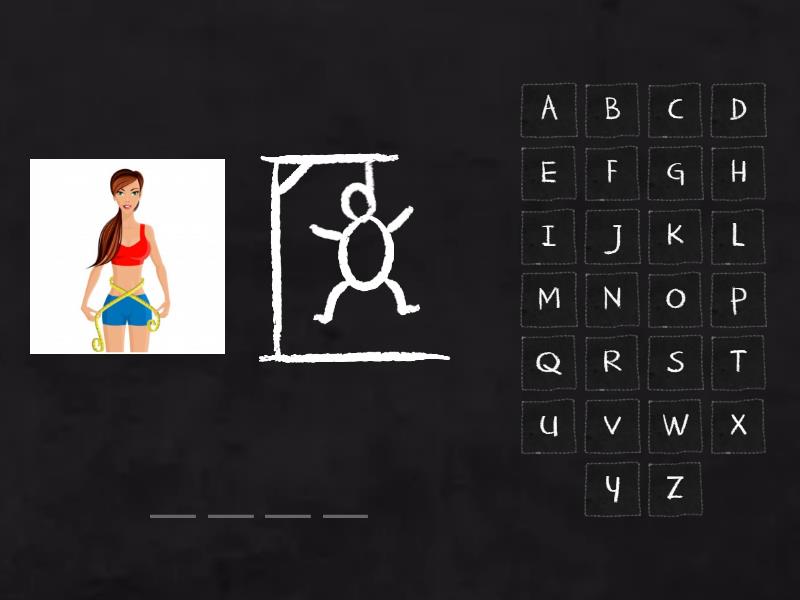 Character description (physical) 1 - Hangman