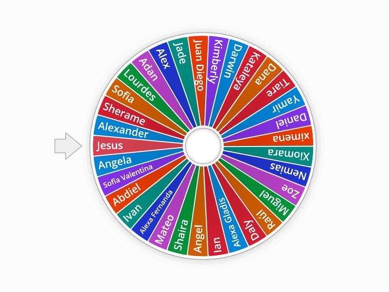 SEGUNDO GRADO - Spin the wheel