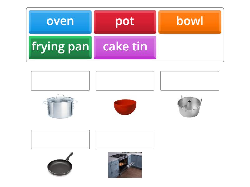 U6 Vocab. cooking nouns - Match up
