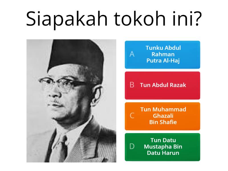 Tokoh-tokoh Pembentukan Malaysia by Cikgu Atikah - اختبار تنافسي