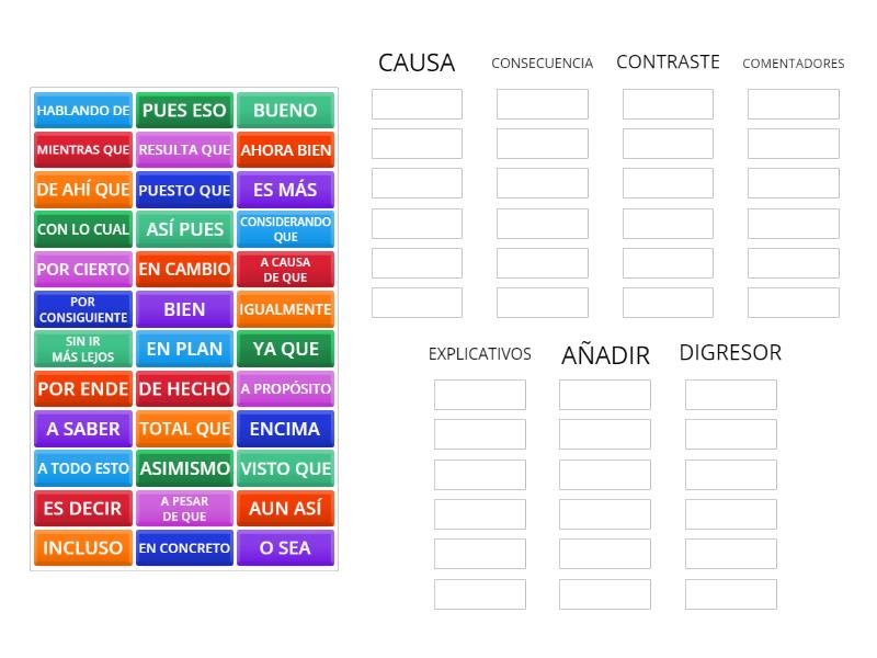 CONECTORES NUEVO C1 - Ordenar por grupo