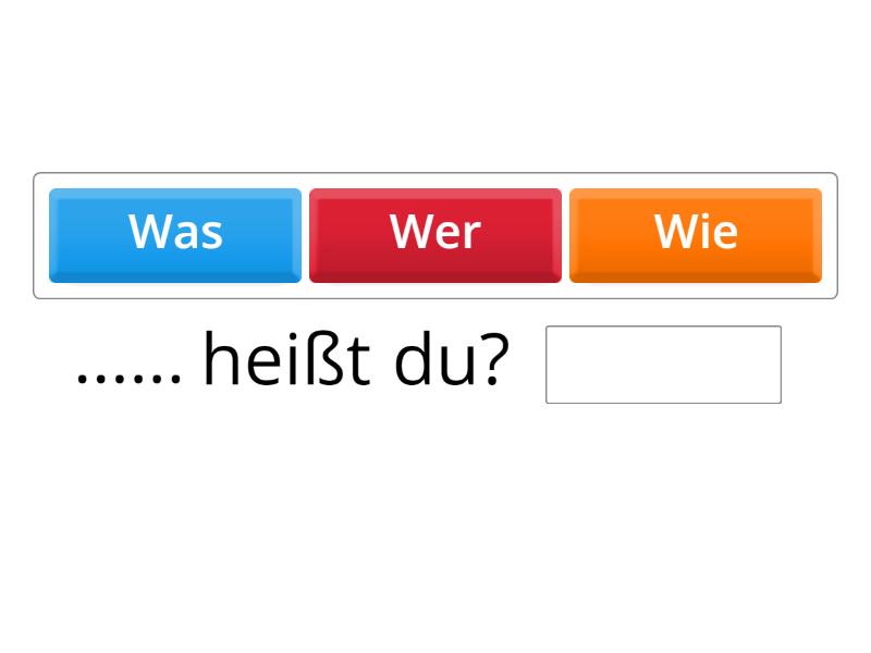 Sich kennenlernen - Complete the sentence