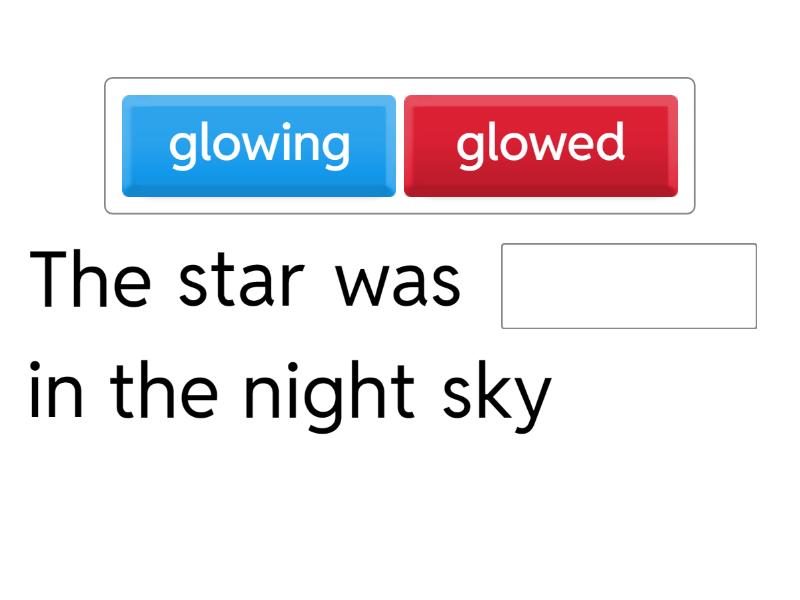 oa and ow words in sentences - Complete the sentence