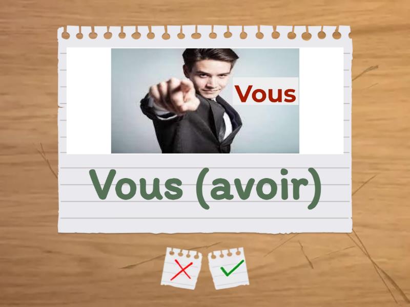 Les verbes "être", "avoir", "aller" et "faire" au présent - Flash cards