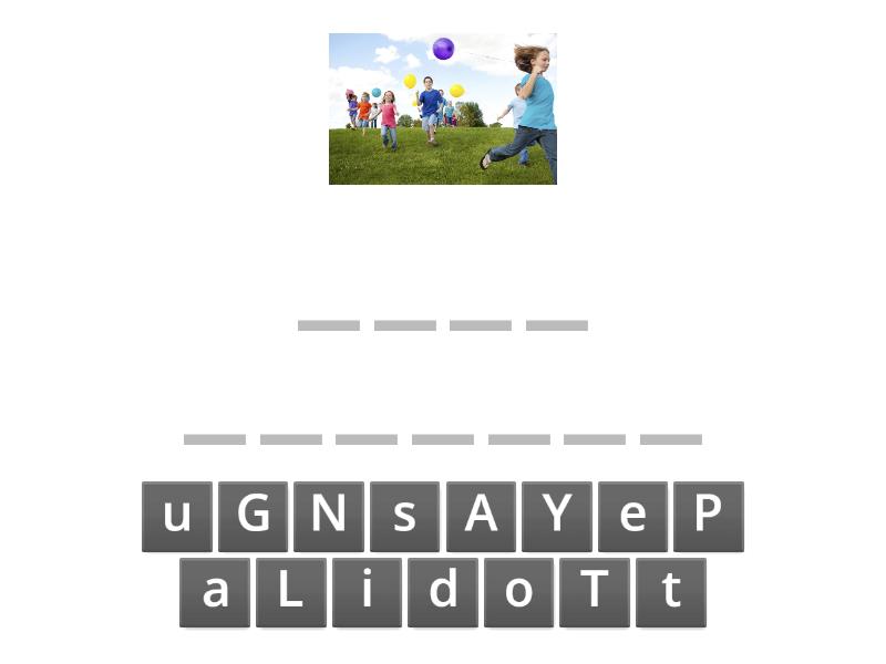6E UNIT 3 ACTIVITIES - Spell the word