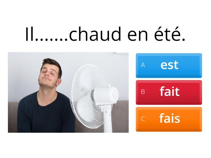 la météo - Quiz