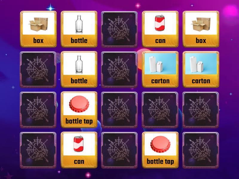 Recycling - Matching pairs