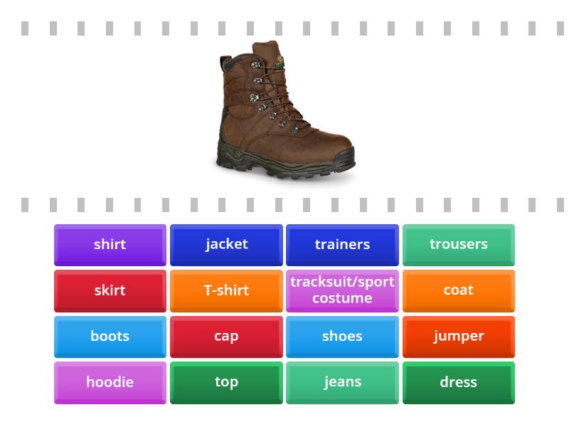 GG1 - Unit 2 My things - Find the match