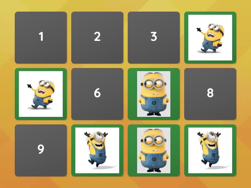 eye test - Matching pairs