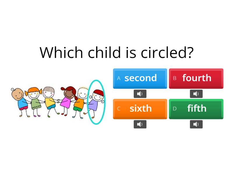 Ordinal Numbers - Quiz