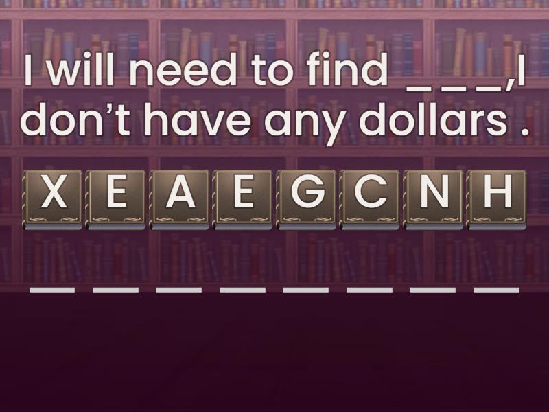 TRAVEL" missing word - Anagram