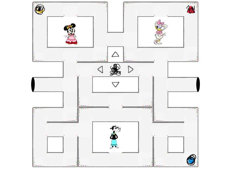 Mickey and Friends! - Maze chase