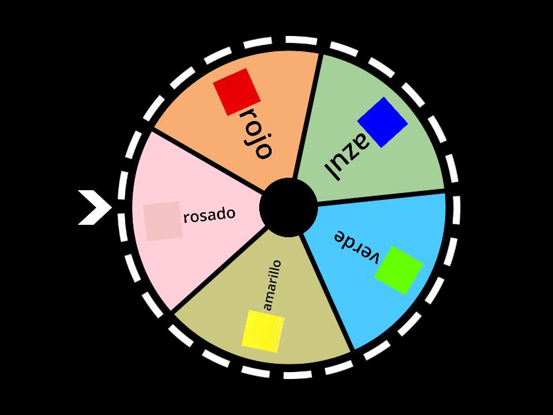 ruleta de colores - Rueda aleatoria