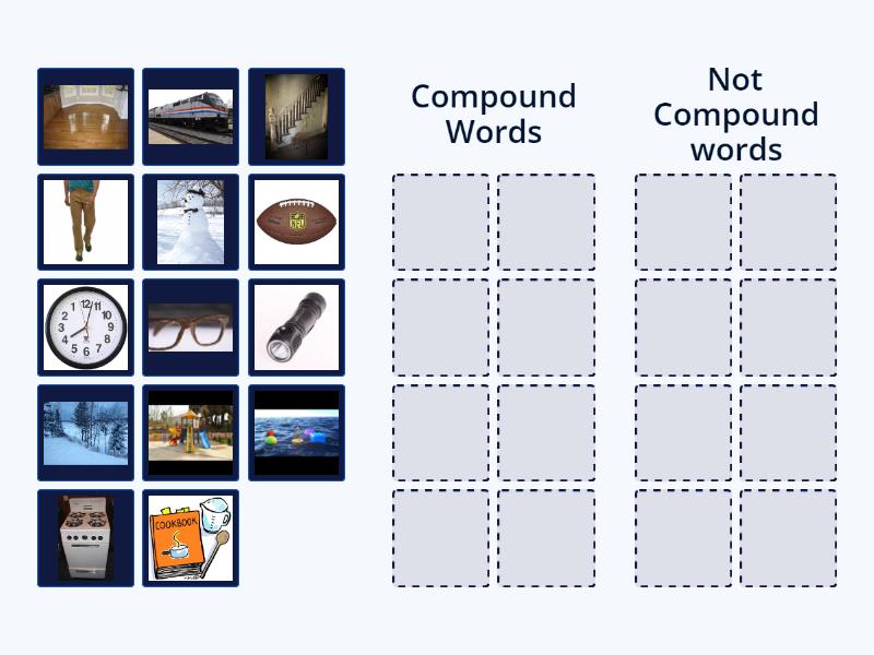 Compound words or Not? - Group sort