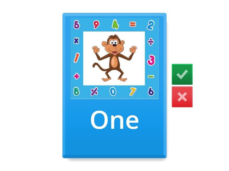 One Vs Many - Flash cards