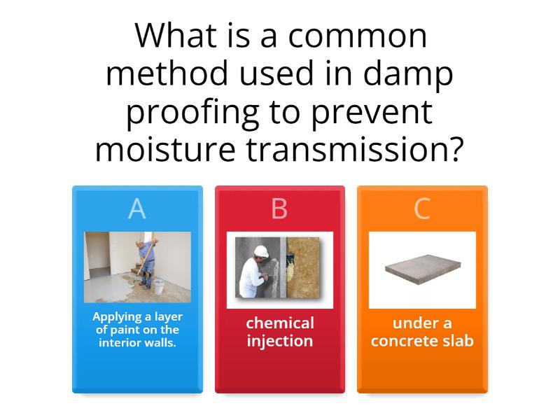 Damp Proofing - Quiz