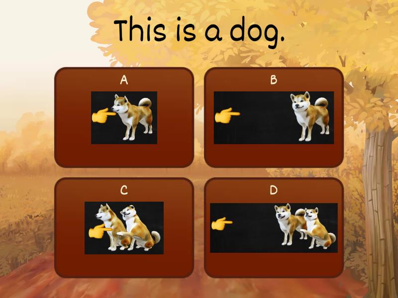 Demonstrative Pronouns: this/that/these/those game - Cuestionario
