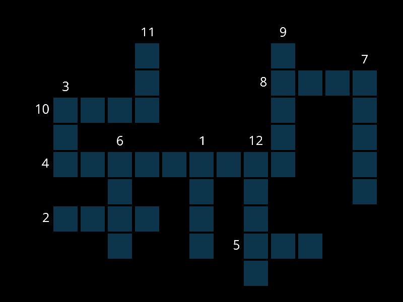 RM A1 Unit 7C Adjectives Crossword - Crucigrama