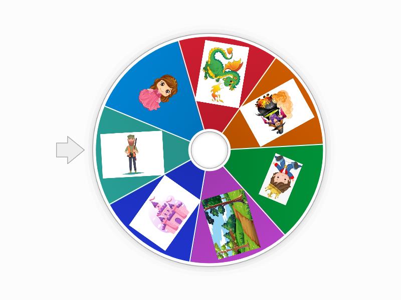 Crea tu propio cuento - Spin the wheel