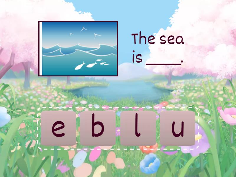 Colours - Anagram