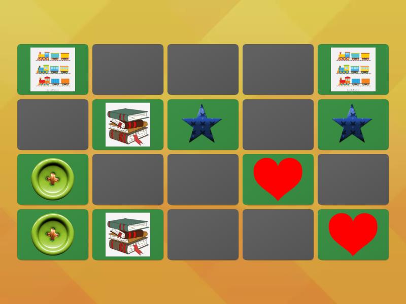 Encuentra las parejas. - Matching pairs
