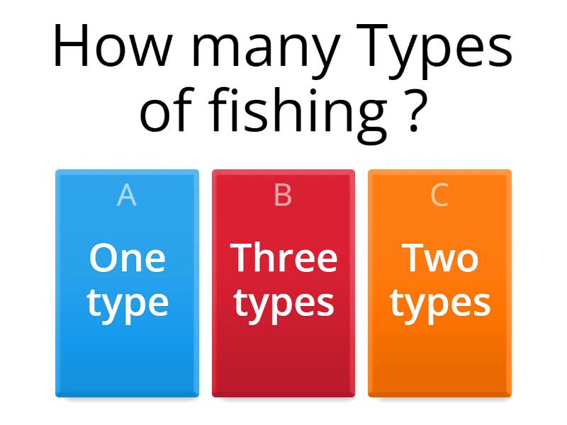 Questions about fishing - Quiz