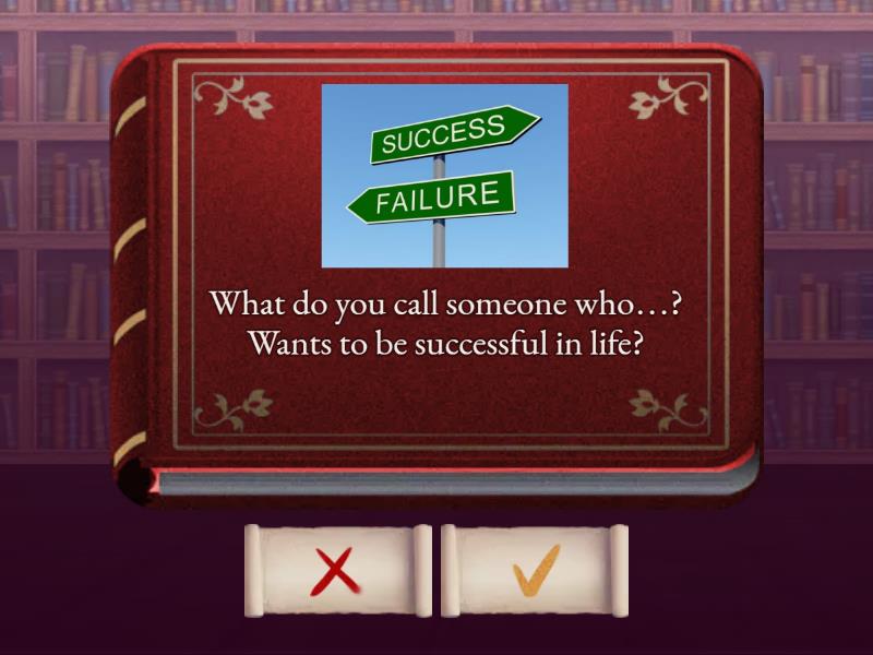 Adjectives-What do you call someone who…? - Flash cards