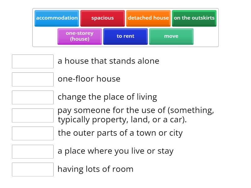 Accomodation - Match up