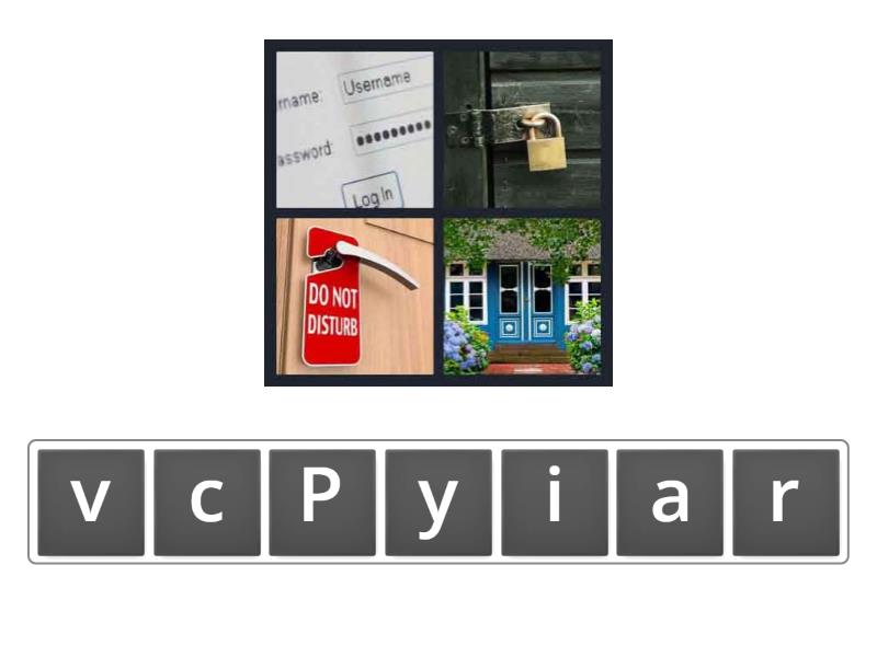 GUESS THE PICTURE - Anagram