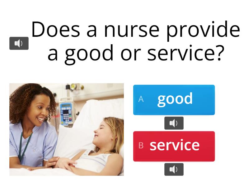 Economics Goods and Services (READ ALOUD) - Quiz