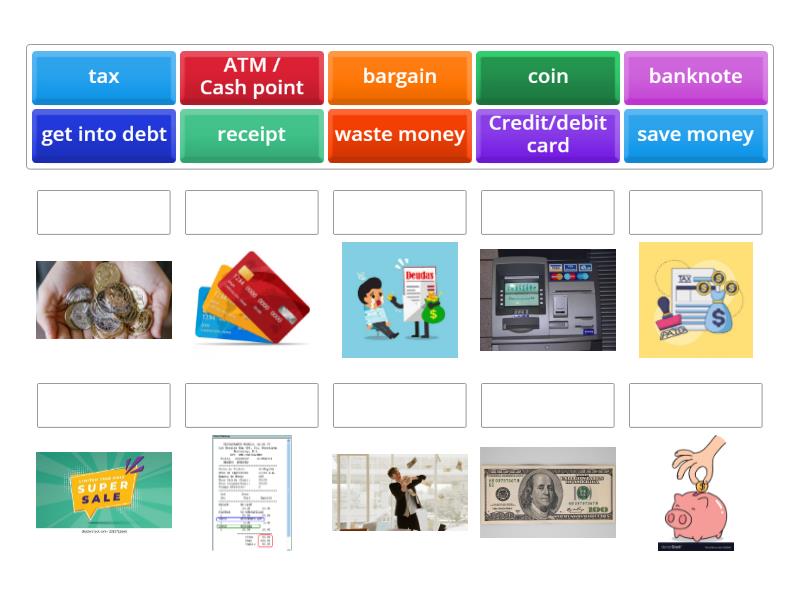 Financial Vocabulary Match Up