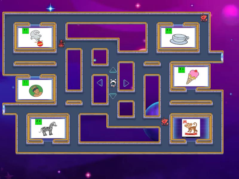 Alphabet Maze - Maze chase