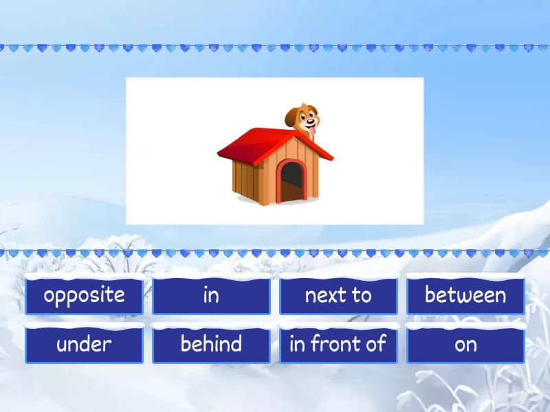 GG2 Unit 5.1 prepositions of place (2) - Find the match