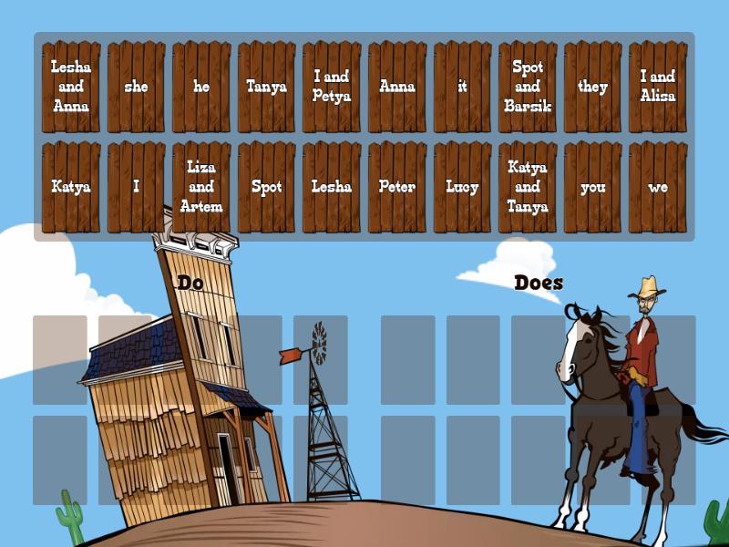 Lesha Do/Does 1 - Group sort