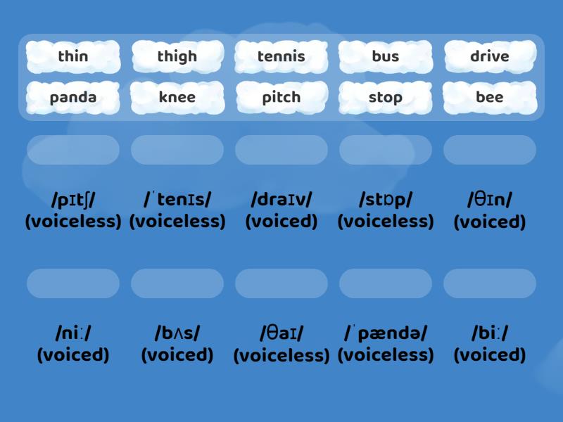 Phonetics Transcription-Match - Match up
