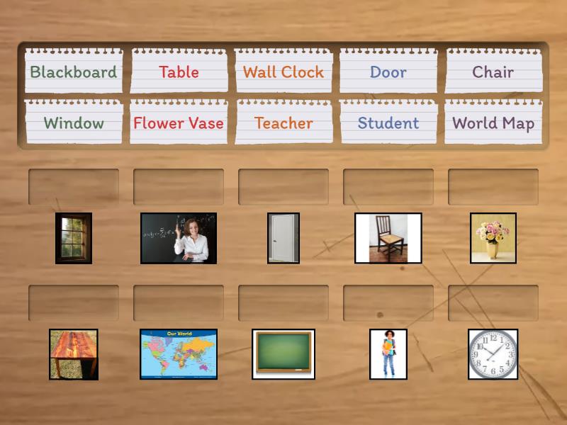 CLASSROOM - Match up