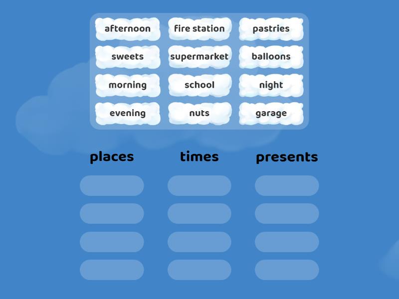 Review 7-9 Units FF2 - Group sort
