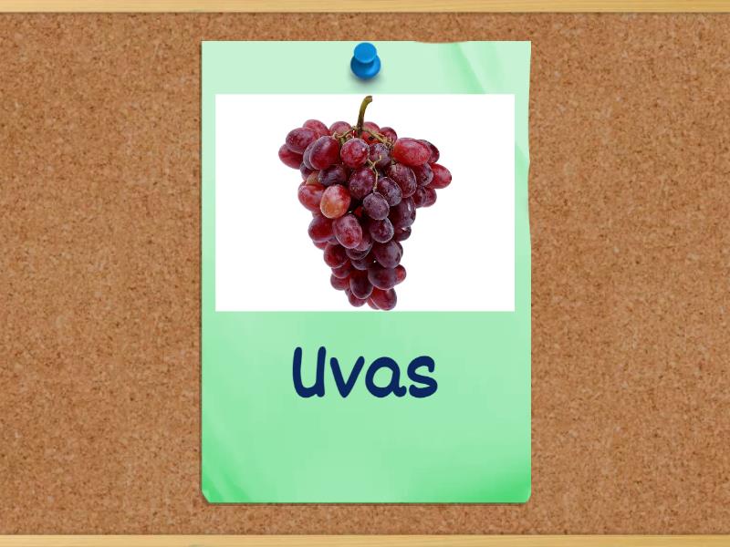 Las vocales - Tarjetas flash