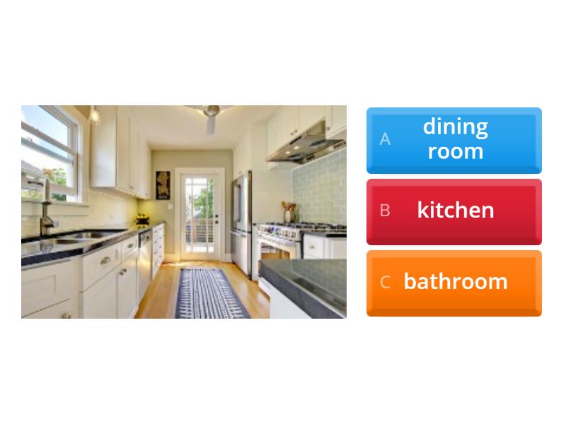 Rooms in the house - Quiz