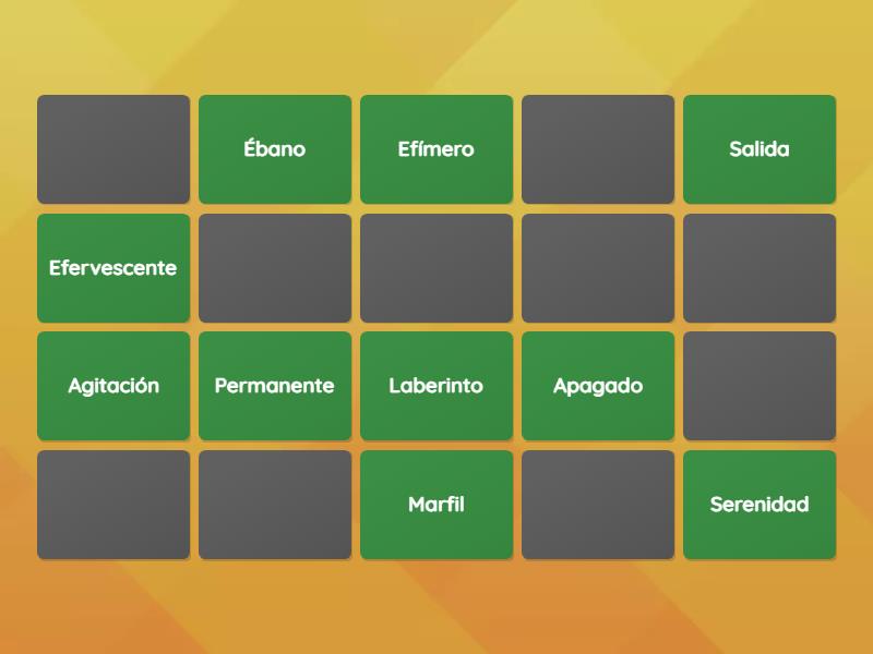Copia de Los sinónimos Sra Ferrer (opuestos) - Matching pairs