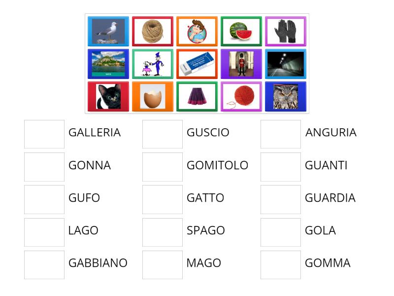 PAROLE CON GA GO GU - Match up