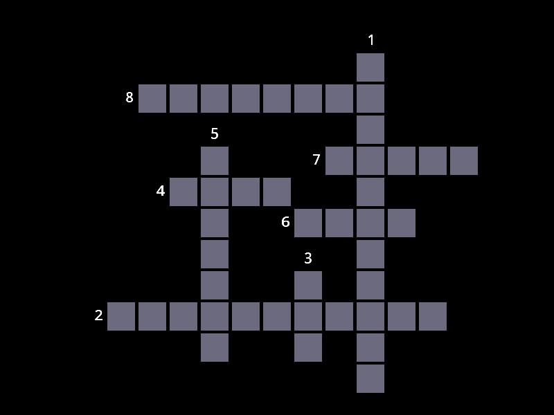 Family tree - Crossword