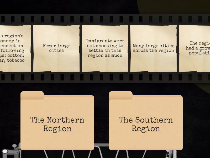 Northern and Southern Region Comparison - Clasificación rápida