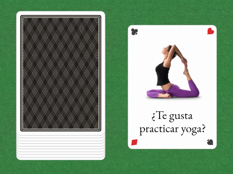 Verbo gustar Speaking - Speaking cards