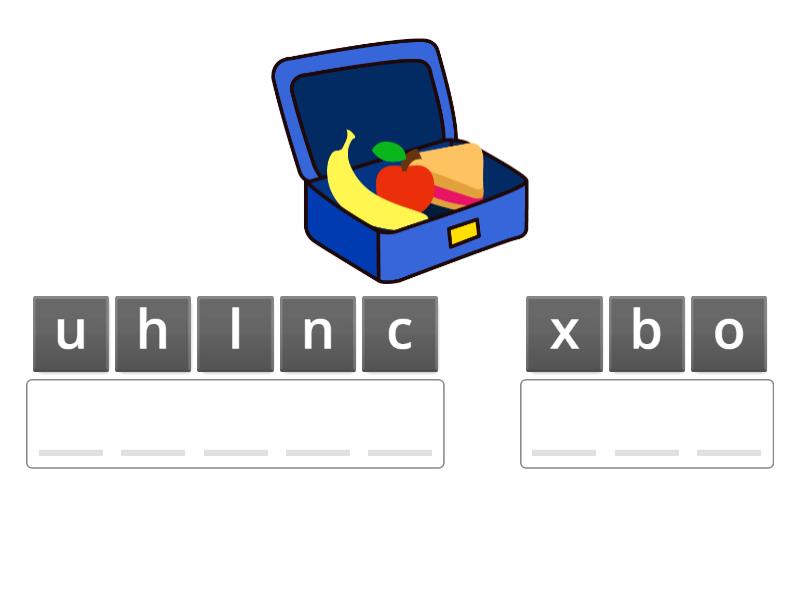 FF1 Unit 9 lunch time - Anagram